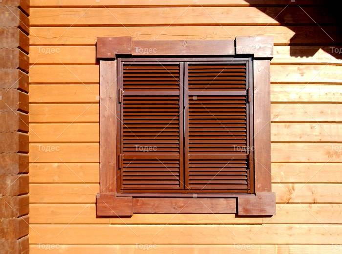 Ставни жалюзи на окна